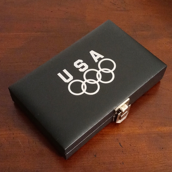 None | Toys | Vintage Usa Olympics Card Game Box Set | Poshmark